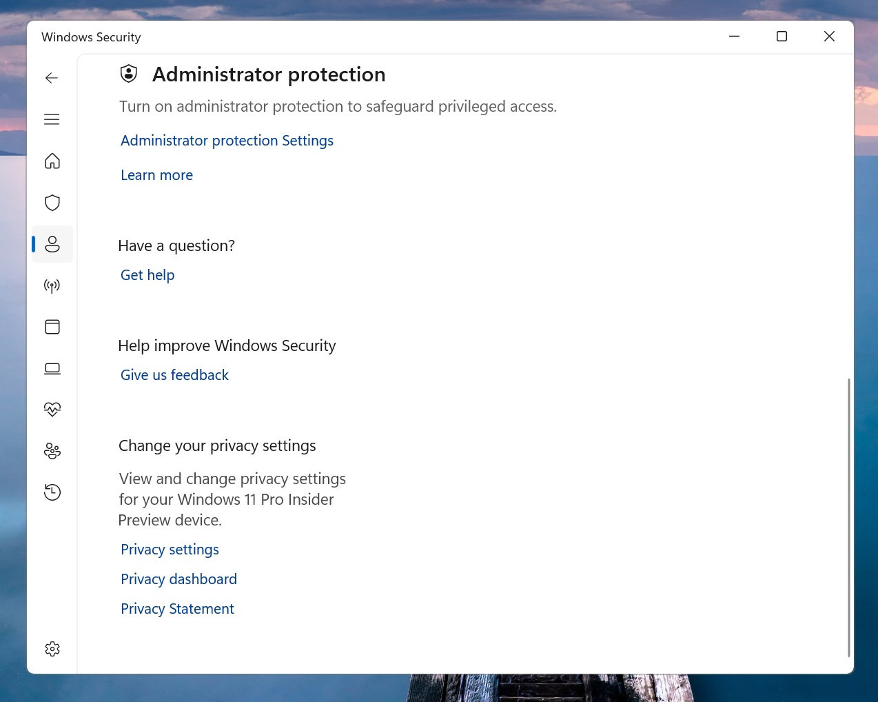 Discover New Administrator Protection in Windows Security