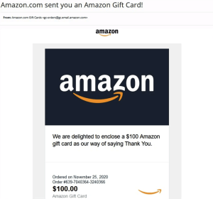 Avoid Weaponised Amazon Gift Cards Scams: Protect Yourself