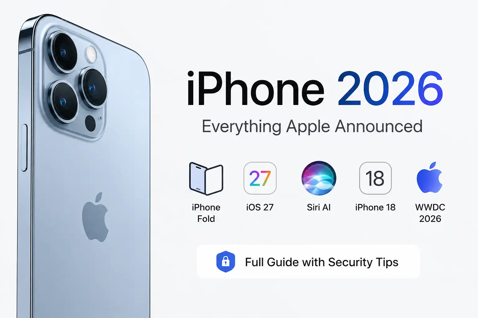 iPhone 2026: Apple's Biggest Year Yet | Security Guide