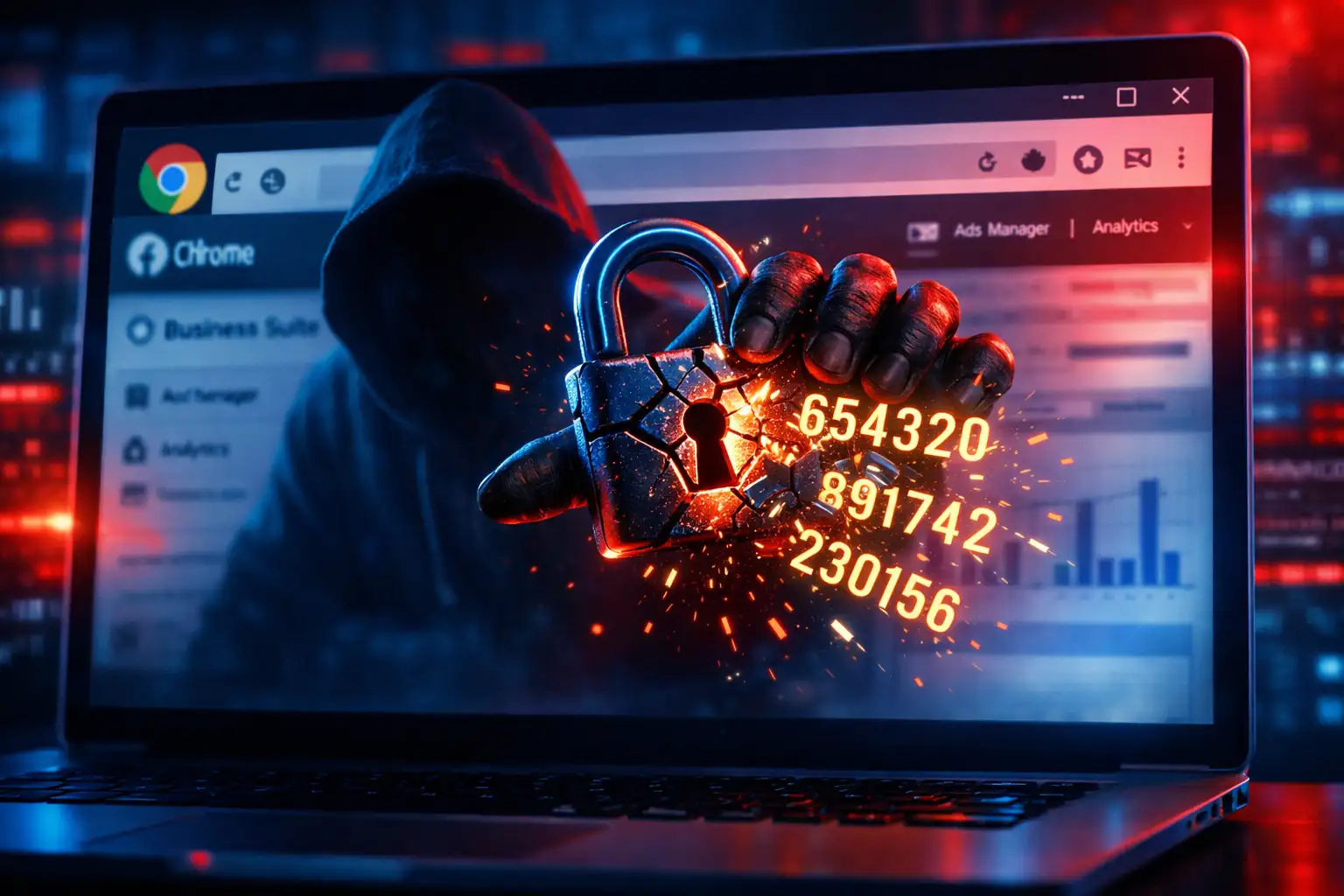 Chrome Extension Steals Facebook 2FA Codes
